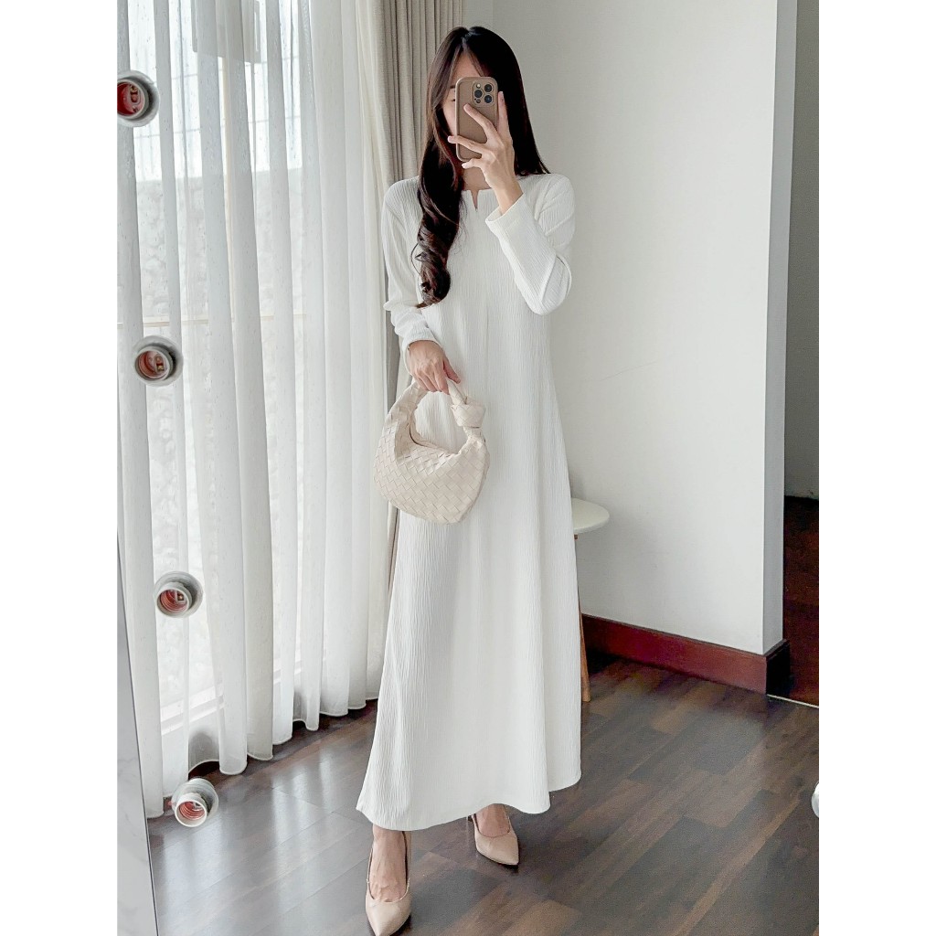 Maja fashion house • moreno dress busui friendly (with front zipper ...