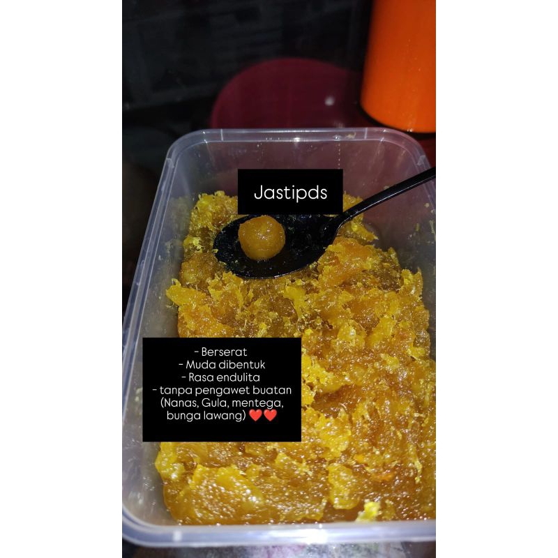 Homemade Nastar Jam Pineapple Jam Jam for Bread Apart from Pineapple ...
