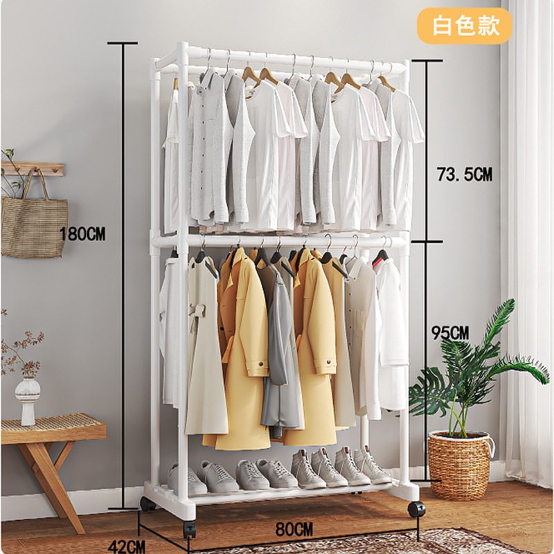 Clothes Hanging Rack - Clothes Hanging Trolley Rack | Shopee Malaysia