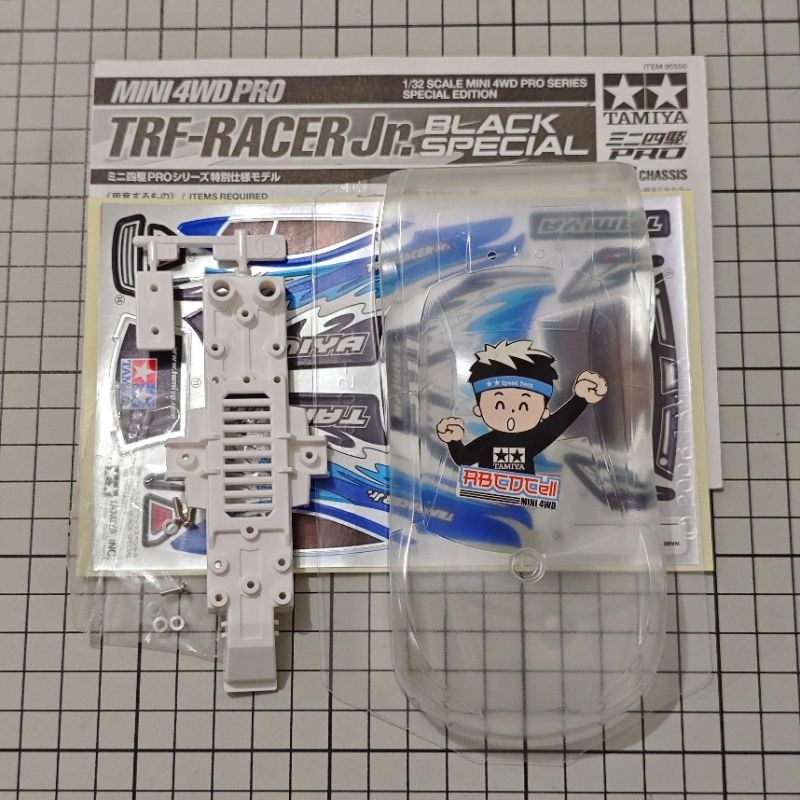 Trf racer jr black special original Tamiya 95550 Body and stickers ...