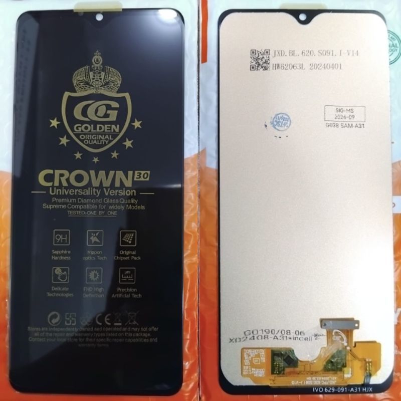 Lcd SAMSUNG A31 / A315 / A315F / A315G TOUCHSCREEN FULL SET / LCD ...