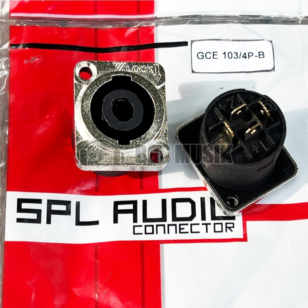Socket Speakon SPL Audio Spicon GCE-103 4P/B Original | Shopee Malaysia