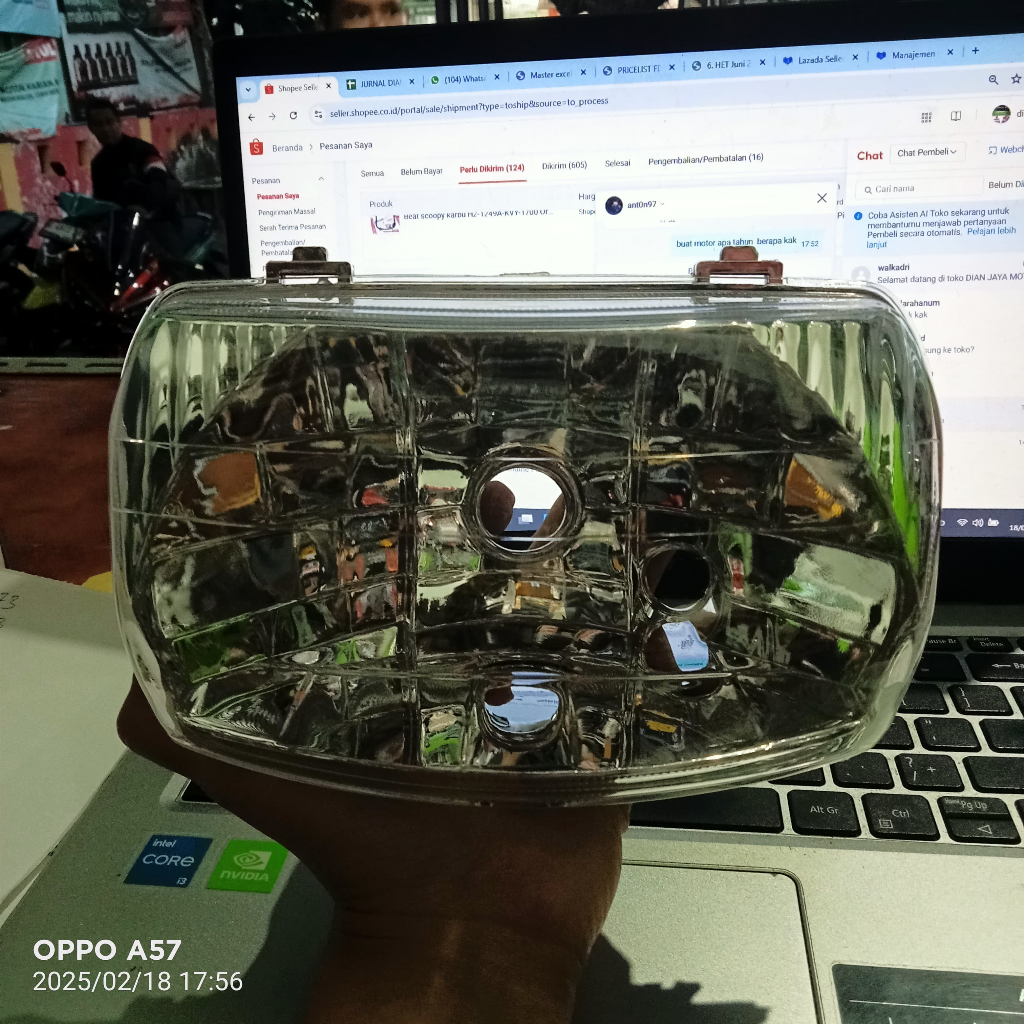 (Geronimo) Honda Astrea Legend 2 Geronimo 33120KFVB51 Headlight unit ...