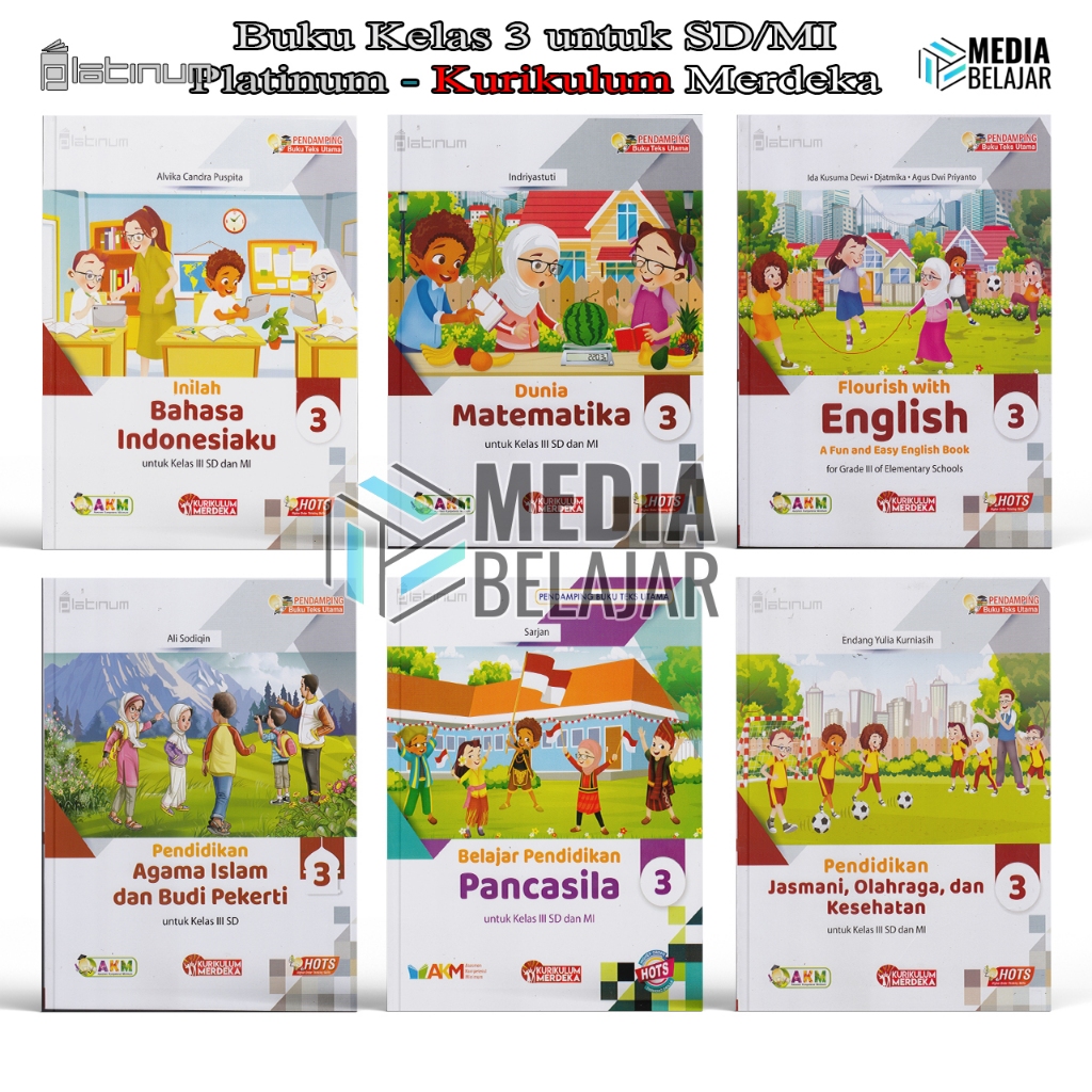 Platinum Book for Grade 3 Elementary School Merdeka Tiga Serangkai ...