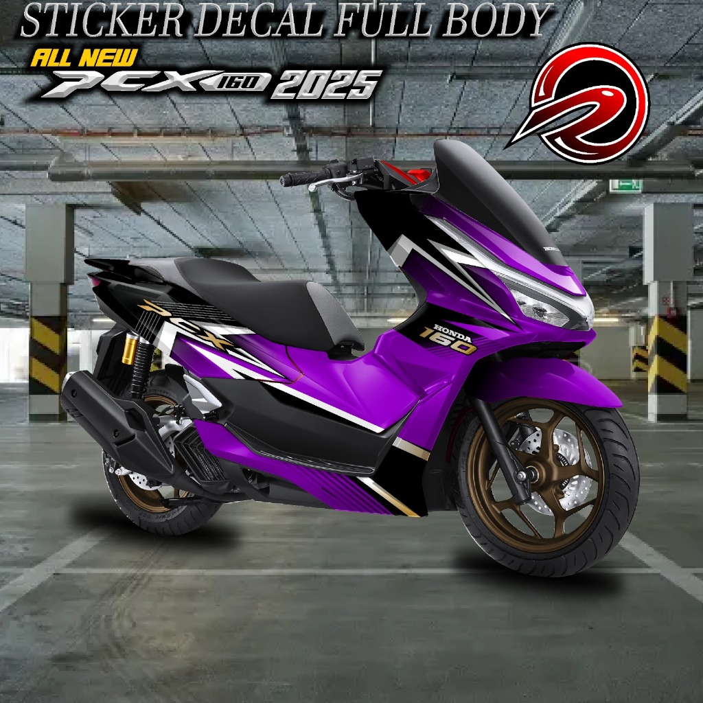 Pcx160 full body decal, 2025 pcx roadsync pullblok decal variation ...