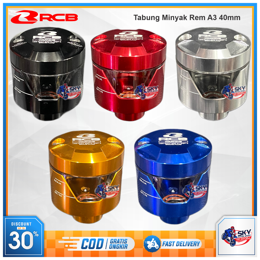 Original RCB A3 40 ml CNC Front / Rear Brake Fluid Tube | Shopee Malaysia