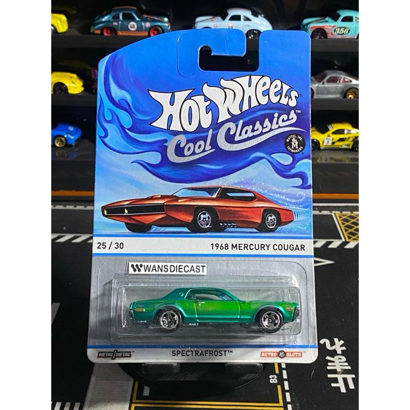 Hot Wheels Cool Classics 1968 Mercury Cougar Green Spectrafront muscle ...