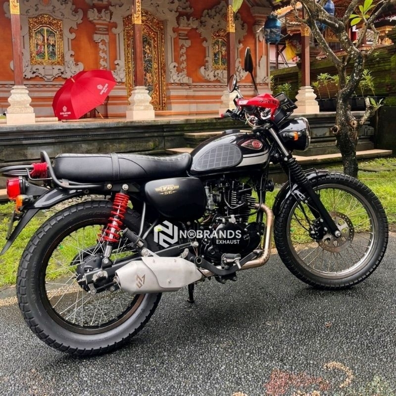 Custom W175 Full System Himalayan Type Exhaust | Shopee Malaysia