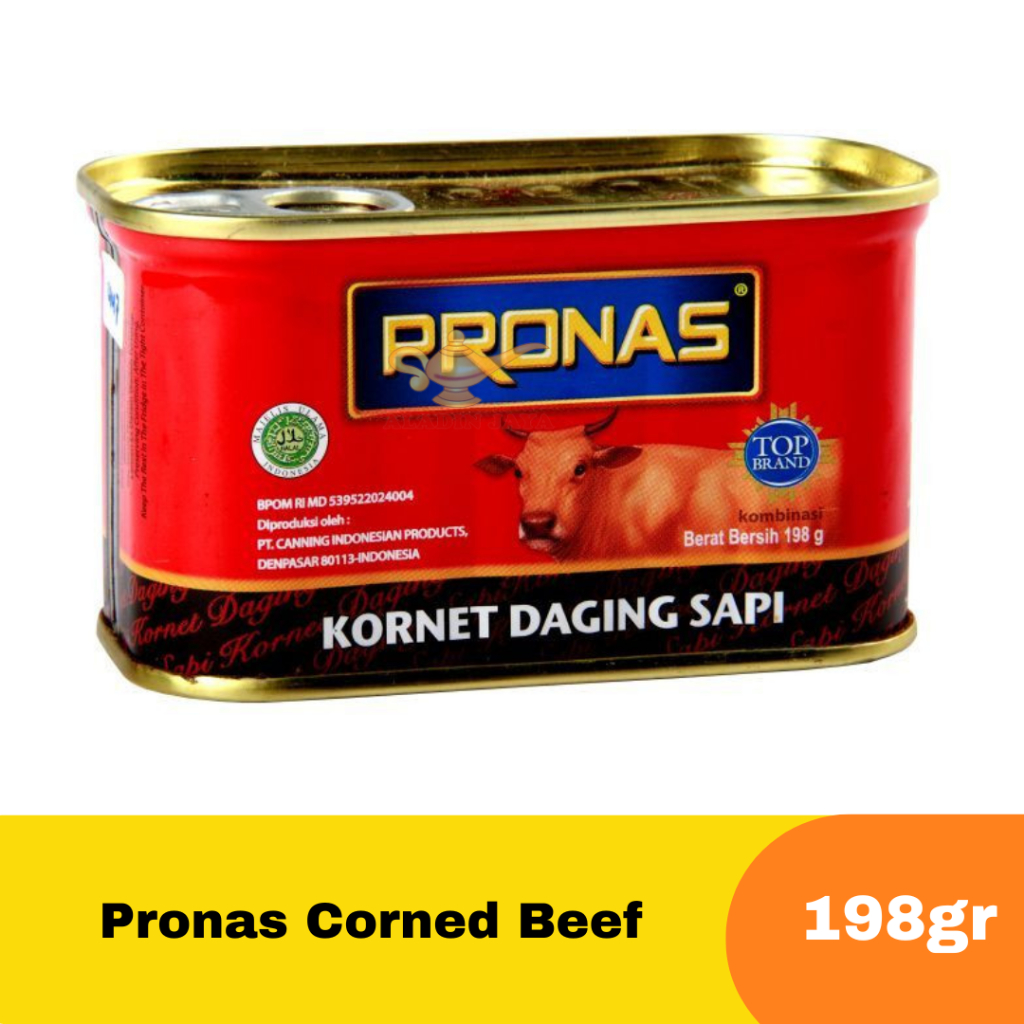Pronas Corned Beef Can 198gr | Pronas Corned Mushroom Can 198gr ...