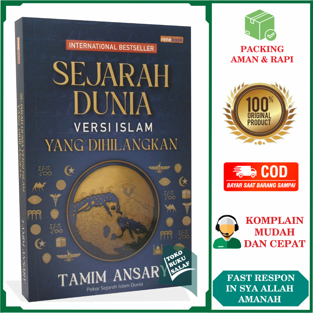 World History Lost Islamic Version ORIGINAL International Tamim Ansary ...