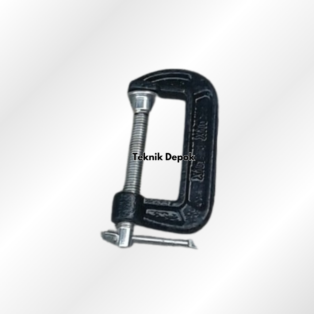 KAYU C Clamp 2 inch Iron Wood Clamp Tool Vise Clamp C 5 cm 50 mm ...