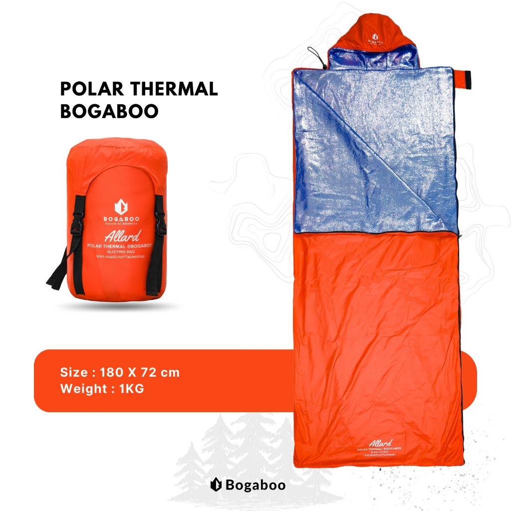BOGABOO ULTRALIGHT sleeping bag ALLARD series thermal blanket - sleeping bag LINER - sleeping ...