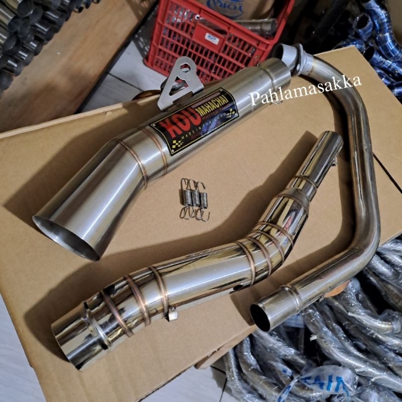 1set kou onical exhaust Tube type Rusi_TC125 150 175Skygo bajaj raid ...