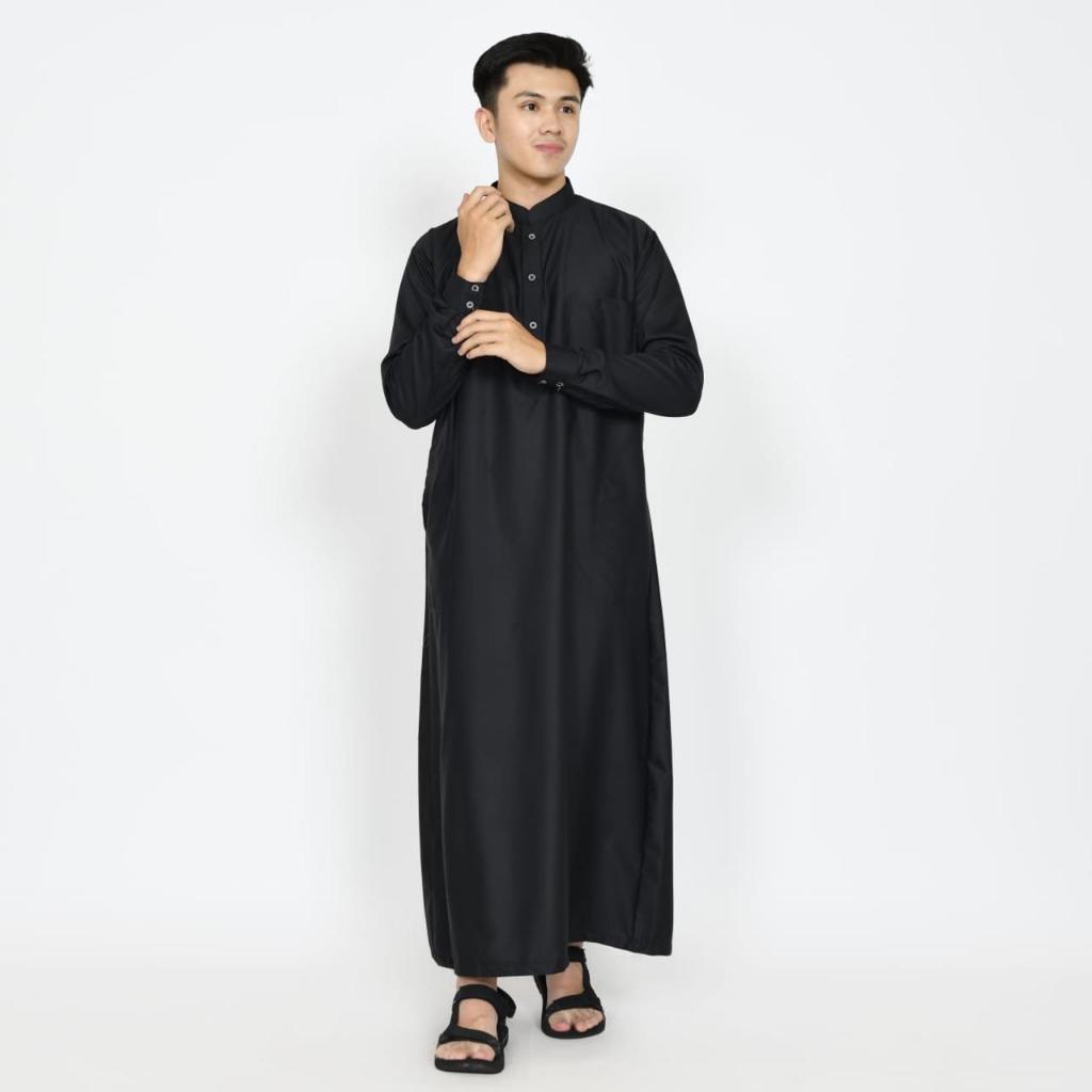 Gamis Robe for Adult Men Kurta Collar Premium Saudi Arabia Cuffs Latest ...