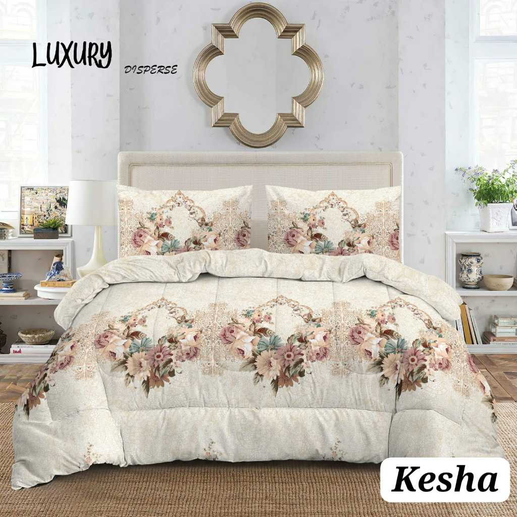 Jaxine Bed Sheet Microtex Material with Kesha Motif | Adult Bed Sheet ...