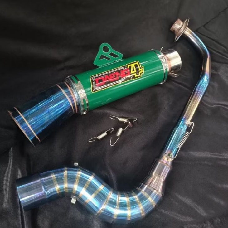 Daeng sai4 Pipe canister conical open specs exhaust Pipe for Wave 125 ...