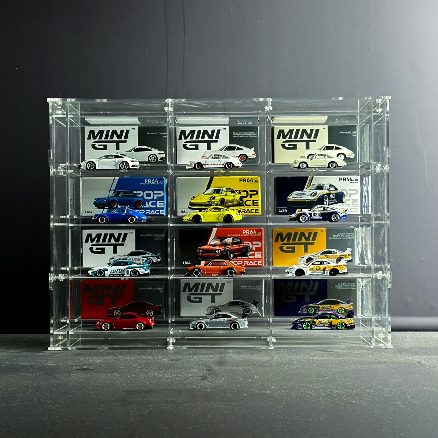 Terra X Series Regular Mini GT Acrylic Rack, Kaido, Pop Race Scale 64 ...