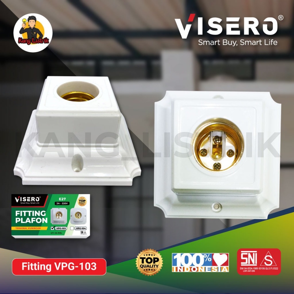 Visero Ceiling Fittings / Ceiling Fittings / Good Ceiling Fittings | Shopee Malaysia