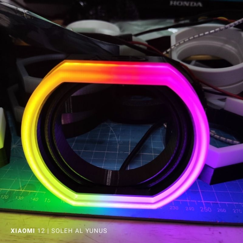 Shroud Biled RGB Striped Model BMW Classic Anti Spot Bluetooth Control ...