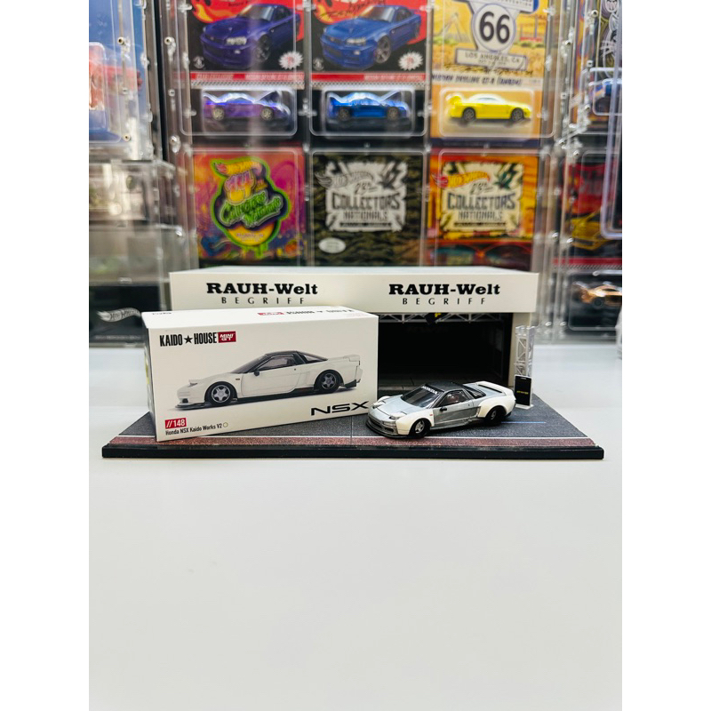 Mini GT x Kaido House CHASE KHMG148 Honda NSX (NA1) White Kaido Works ...