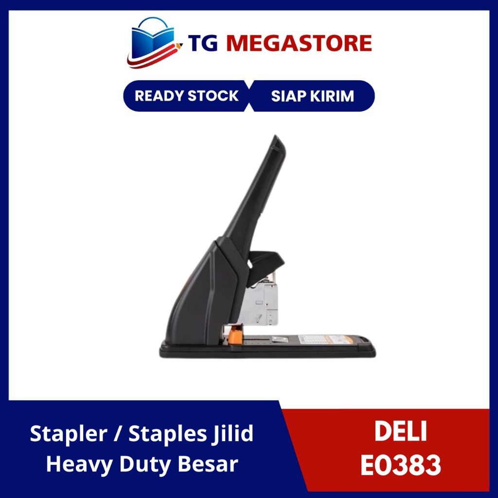 Deli Heavy Duty Large Binding Stapler / Staples - E0383 | Shopee Malaysia