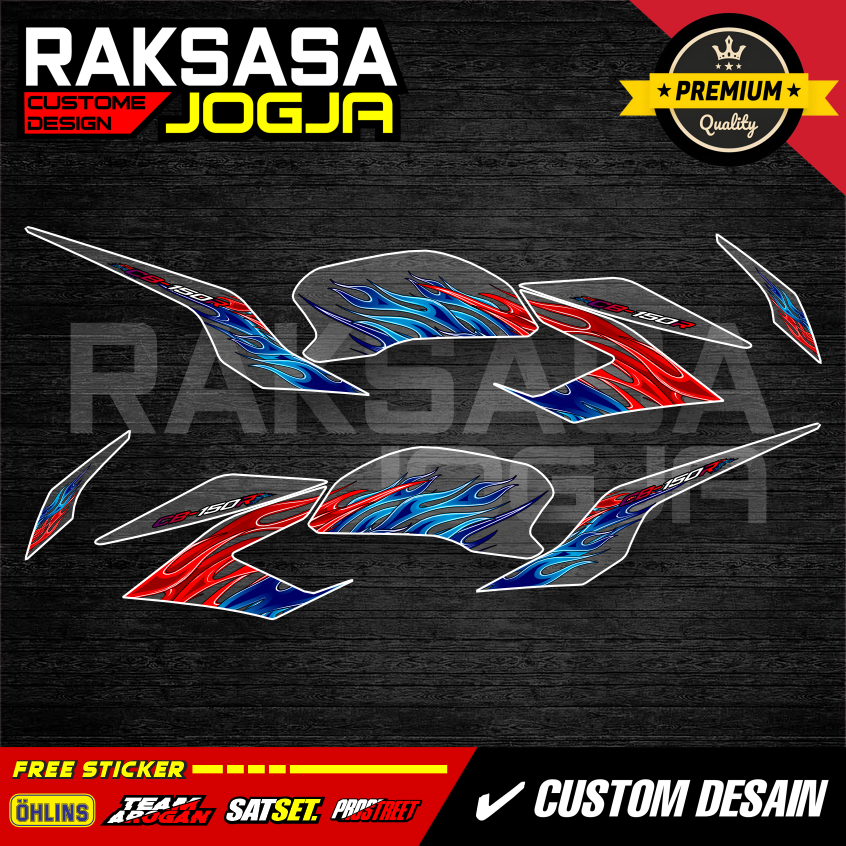 Honda CB 150 STRIPING PREMIUM 100% DURABLE WITH GUARANTEE / CUSTOM CB ...