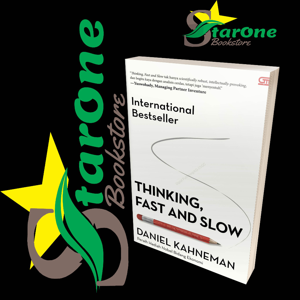 Thinking, Fast and Slow by Daniel Kahneman | Shopee Malaysia