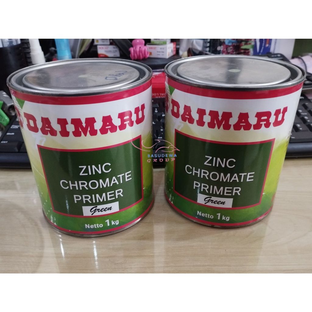 Daimaru ZINC CHROMATE PRIMER GREEN 1 KG / DAIMARU IRON BASE PAINT 1KG ...