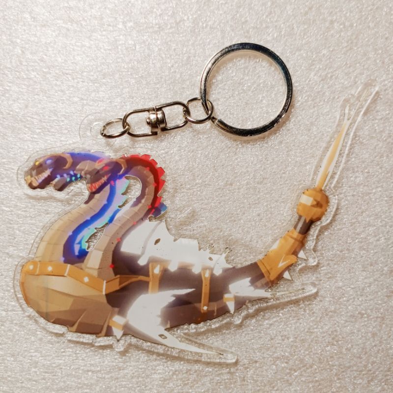 GANTUNGAN 10,5 CM Scylla Fisch acrylic ganci / Fisch Scylla key chain ...
