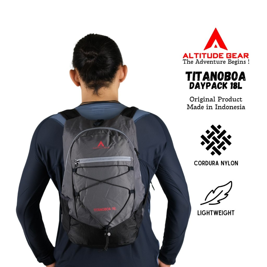 Altitude GEAR Daypack Folding Backpack Outdoor Mount Summit 18L ...