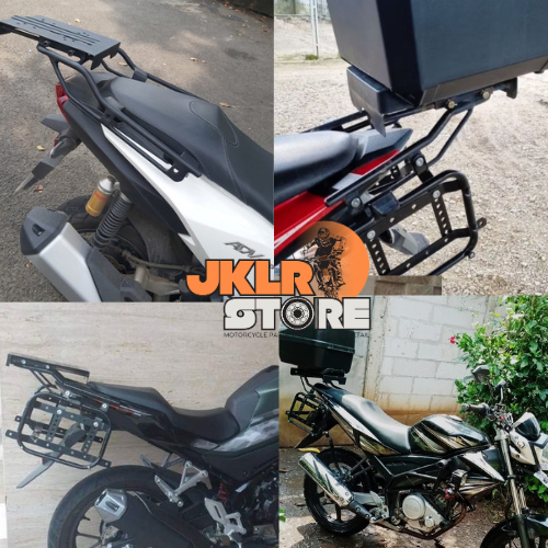 Complete package of top box and side sliding brackets SB2000 Honda ...