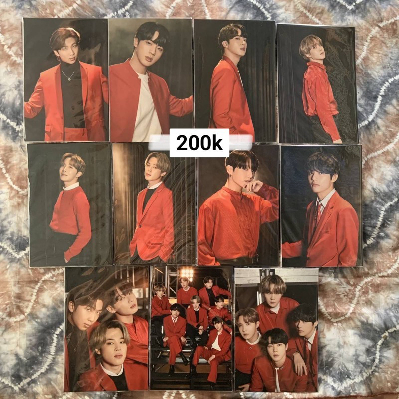 [READY] Postcard BTS MOTS ONE RM JIN SUGA JHOPE JIMIN V JUNGKOOK ...