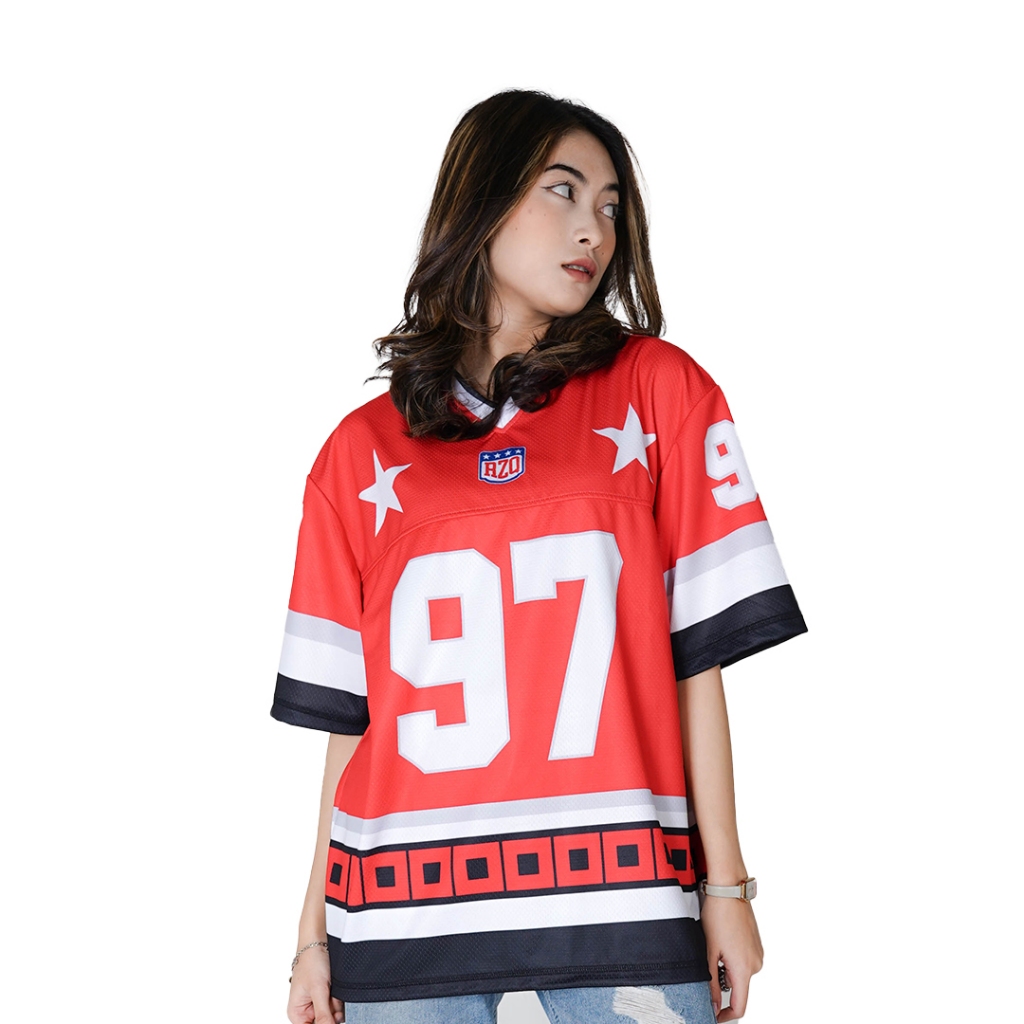 Rzq / 97 / Number Series / Jersey / Streetwear / Oversize / Music ...
