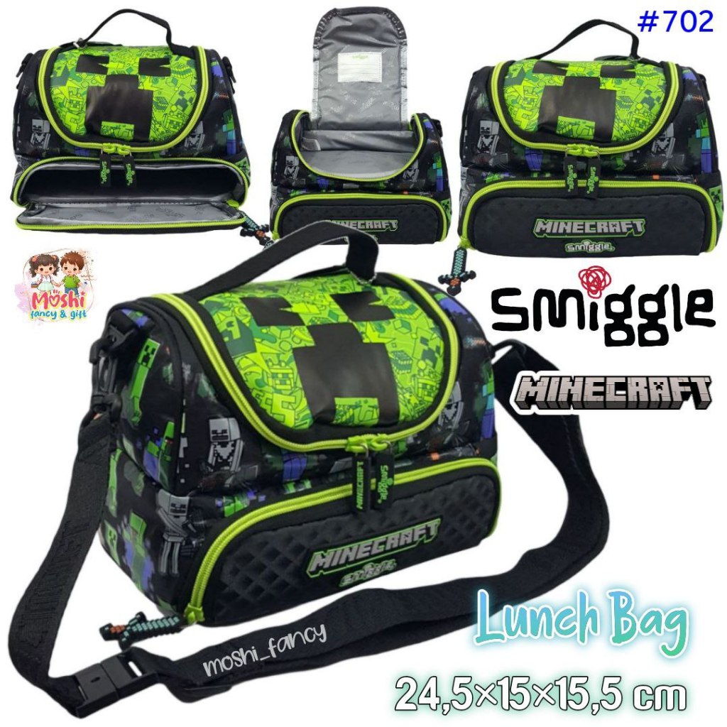 Smiggle Minecraft Lunch Bag / Smiggle Minecraft Lunch Bag / Smiggle ...
