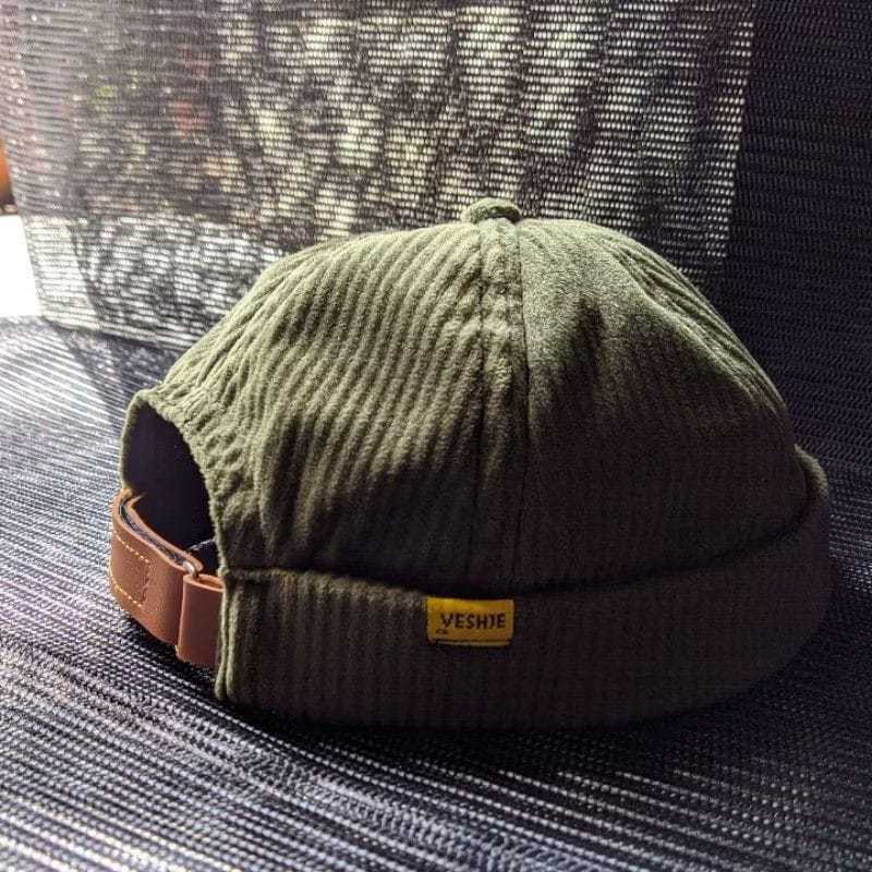 HIJAU HITAM Mikihat miki hat Latest Series Men's corduroy peci hat ...