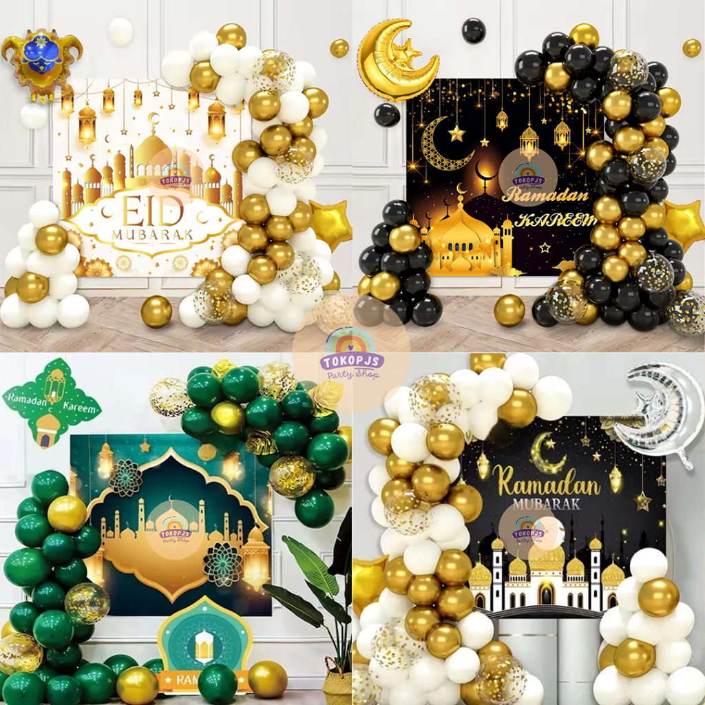 [Ramadan Package] Full Set Eid Mubarak / Ramadhan Decoration Includes ...