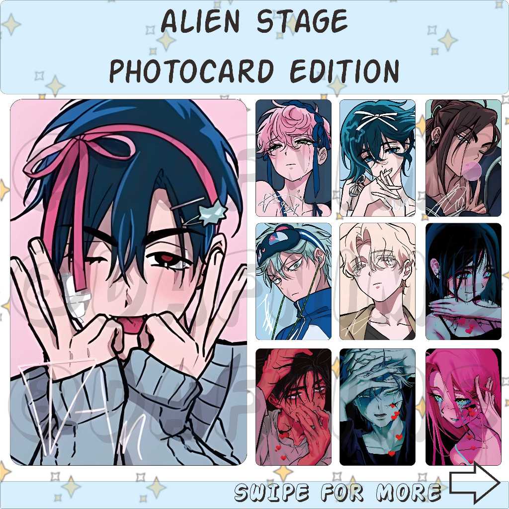 Alien STAGE PHOTOCARD ANIME | Shopee Malaysia
