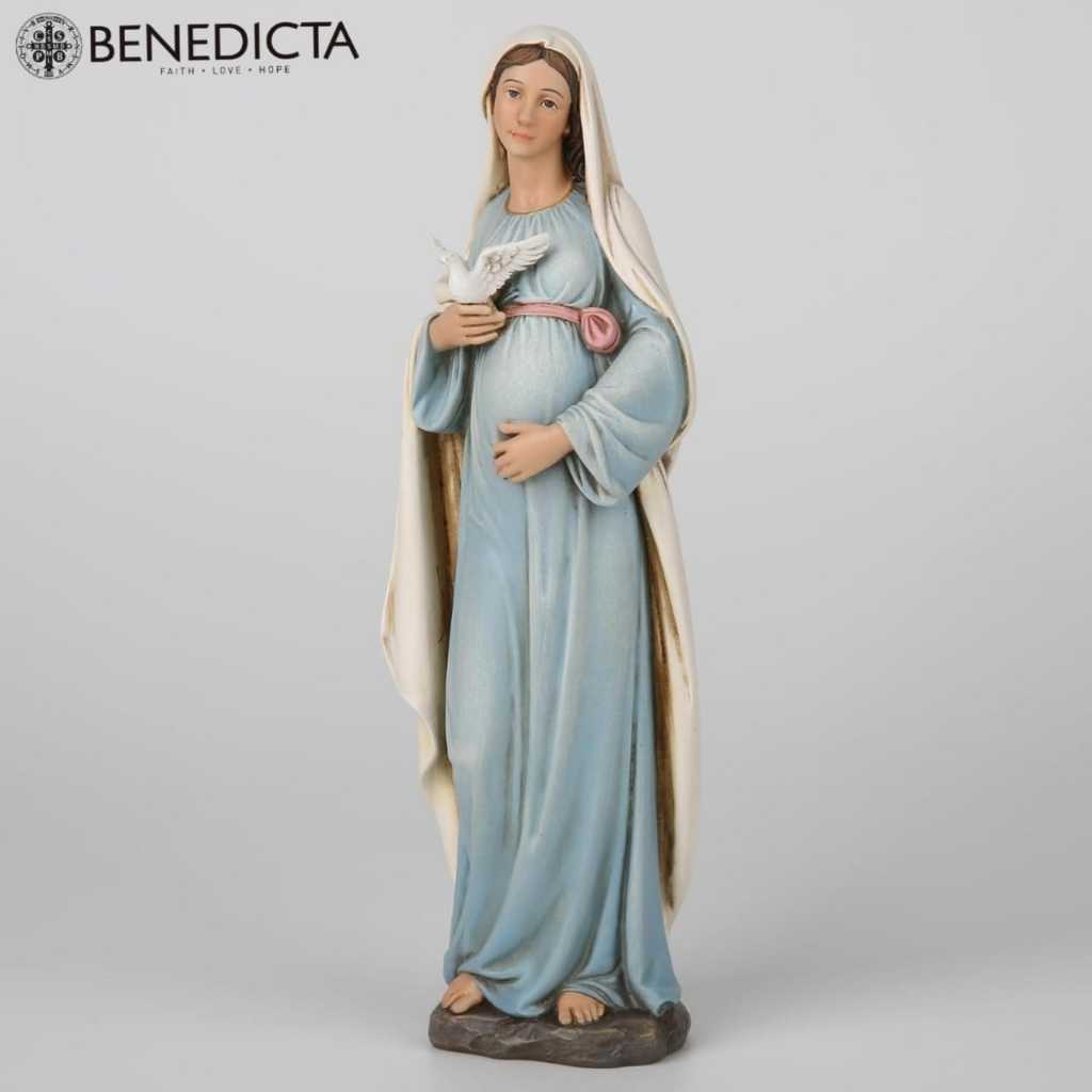 PREGNANT MARY MOTHER STATUE - PREGNANT MOTHER MARY STATUE - BENEDICTA ...