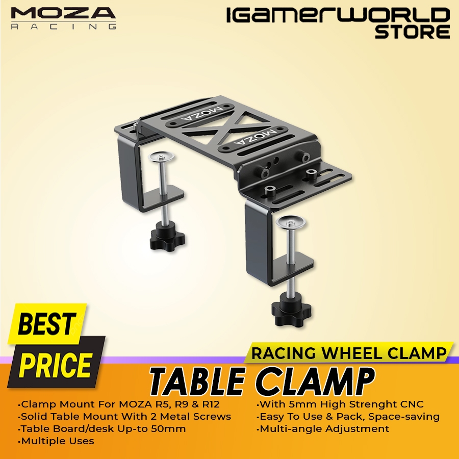 Moza Racing Table Clamp Steering Wheel Table Clamp Direct Drive For ...