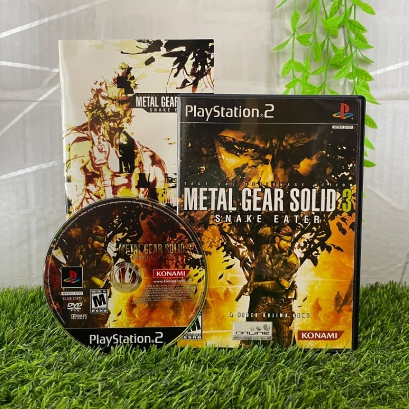 Playstation PS2 - Metal Gear Solid 3 : Snake Eater NTSC-U/C (English ...