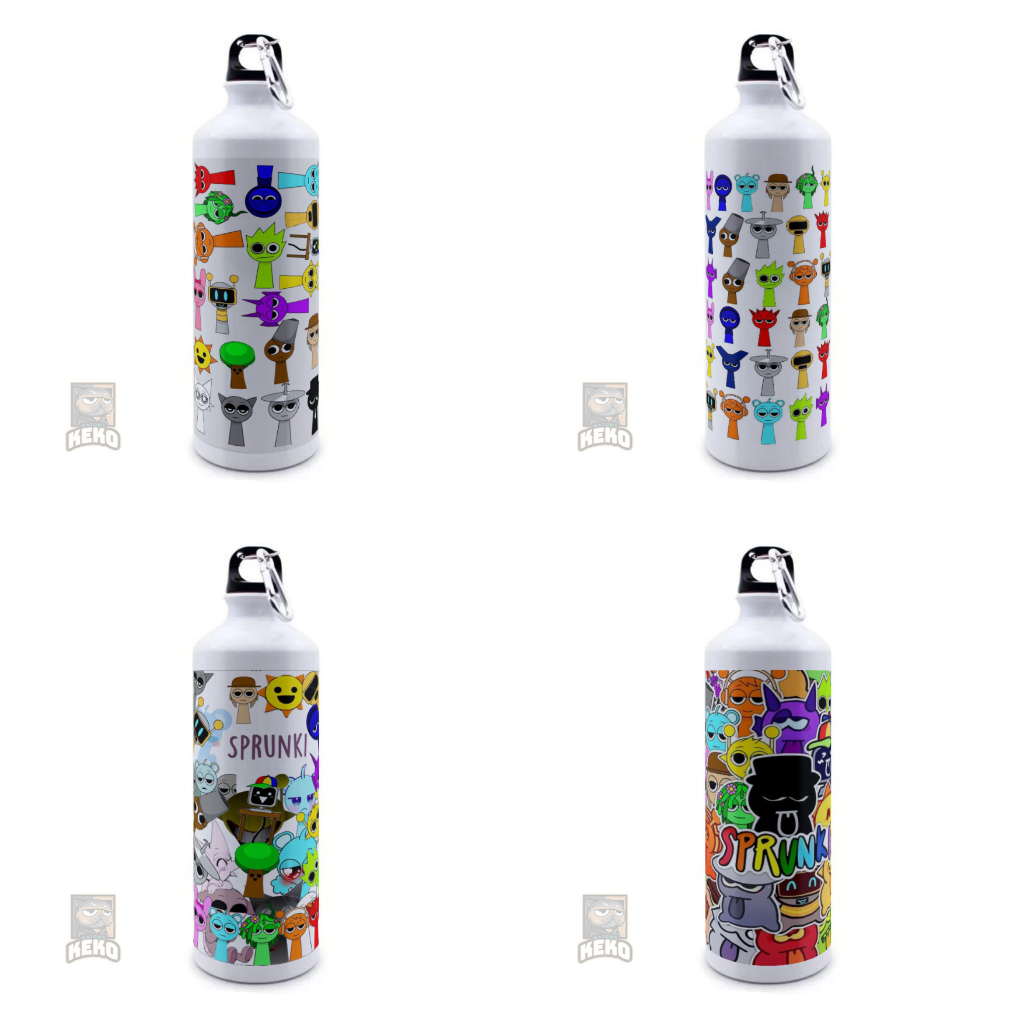 Cartoon Sprunki Collage Aesthetic Sport Bottle | Shopee Malaysia