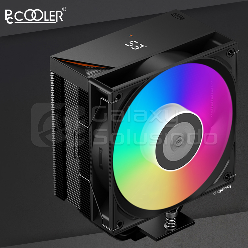 PCCOOLER RT400 DIGITAL ARGB Black CPU Cooler | Shopee Malaysia