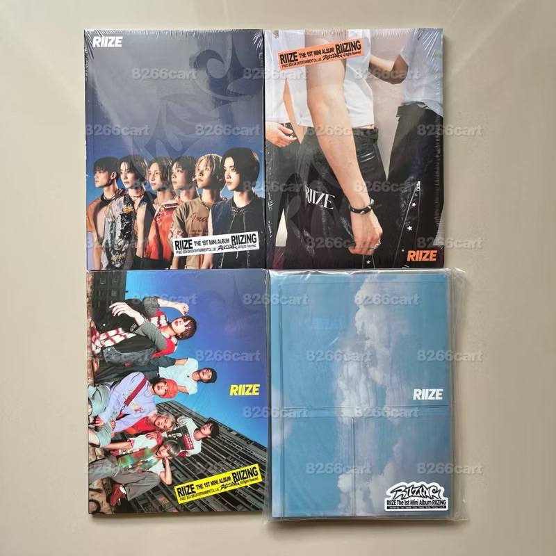 Riize — riizing album sealed (base boom booth, impossible, riizing ver, collect book) | Shopee ...
