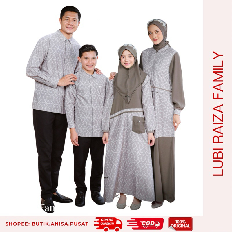 LUBI RAIZA FAMILY COKSU Sarimbit FAMILY 2025 | Shopee Malaysia