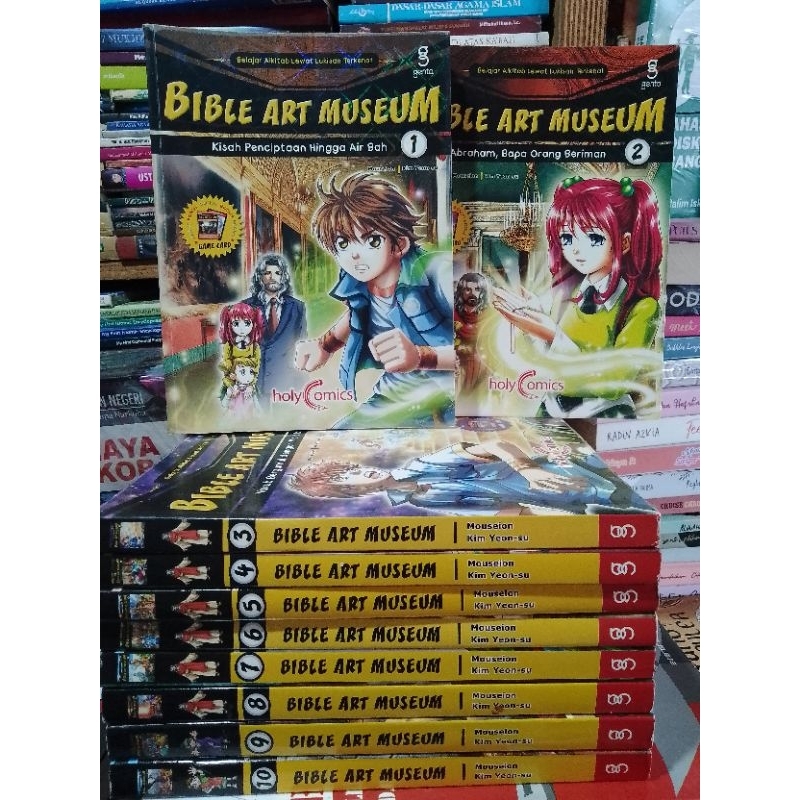 Comics • BIBLE ART MUSEUM • COMPLETE SET NO 1 TO 10 • ORIGINAL √ | Shopee Malaysia