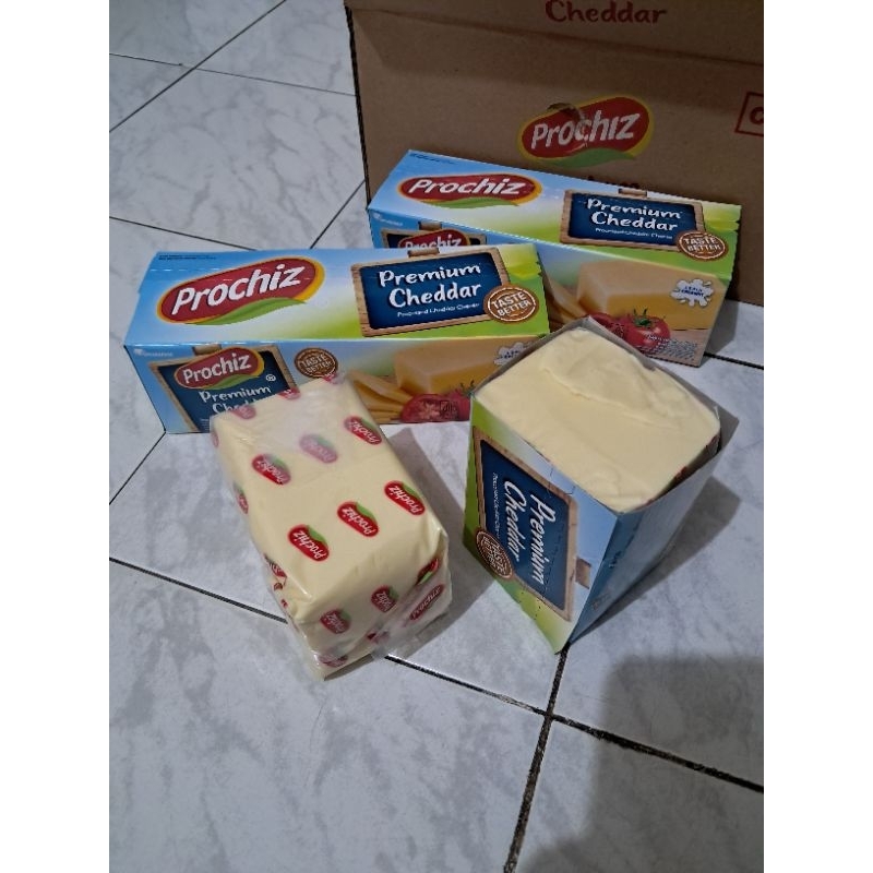 Prochiz Premium Cheddar Cheese Repack 1kg | Shopee Malaysia