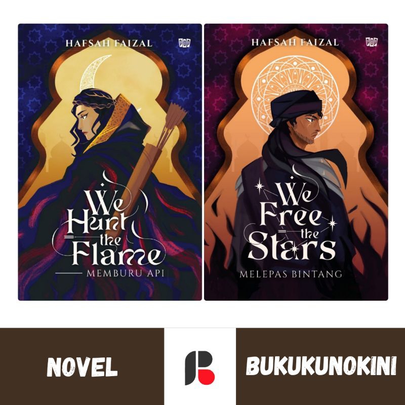 (Original, Sealed) Novel We Hunt the Flame: We Free the Stars - Hafsah ...