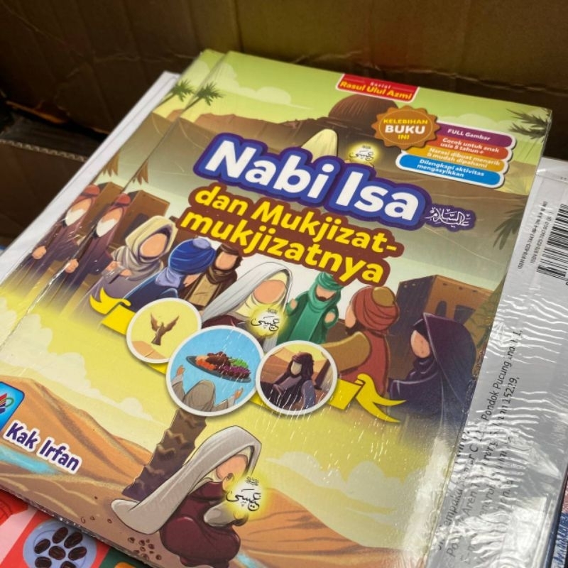 NABI Children's Book Stories of Prophet Isa and the Miracles of Arafah ...