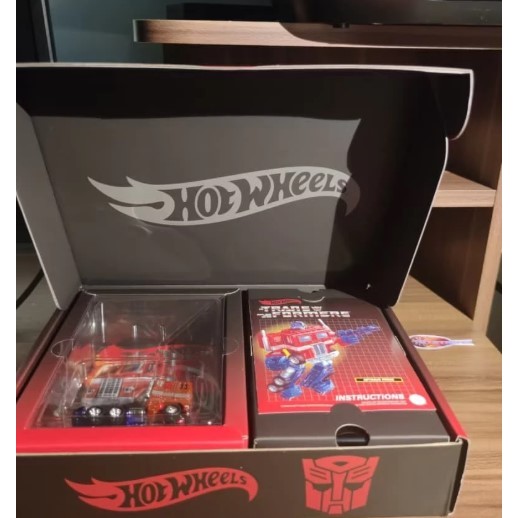 Limited EDITION!! Hot WHEELS TRANSFORMERS RLC OPTIMUS PRIME MATTEL ...