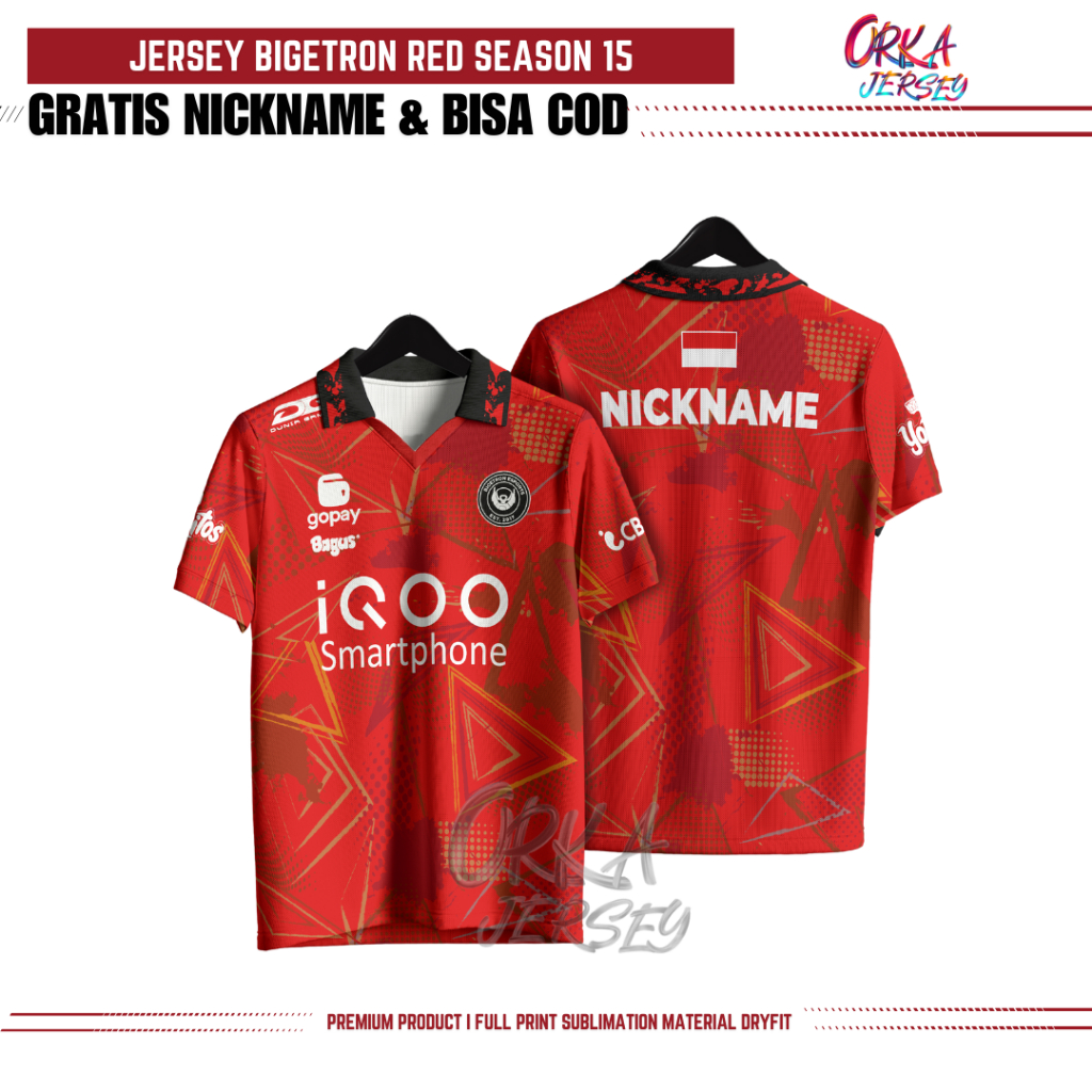 Latest BTR Bigetronn ML Jersey 2025 Free Name and Number Installation ...